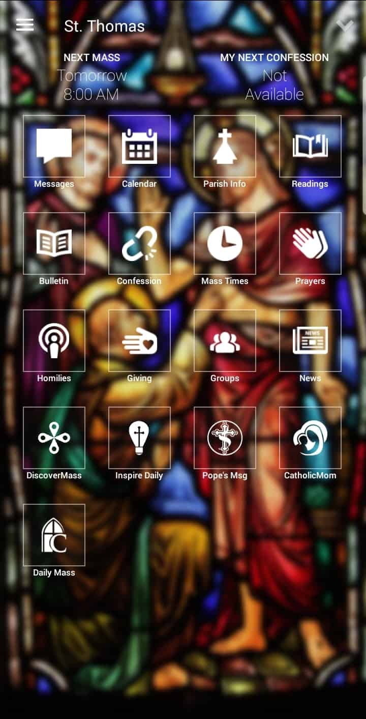 myParish App – Saint Thomas the Apostle
